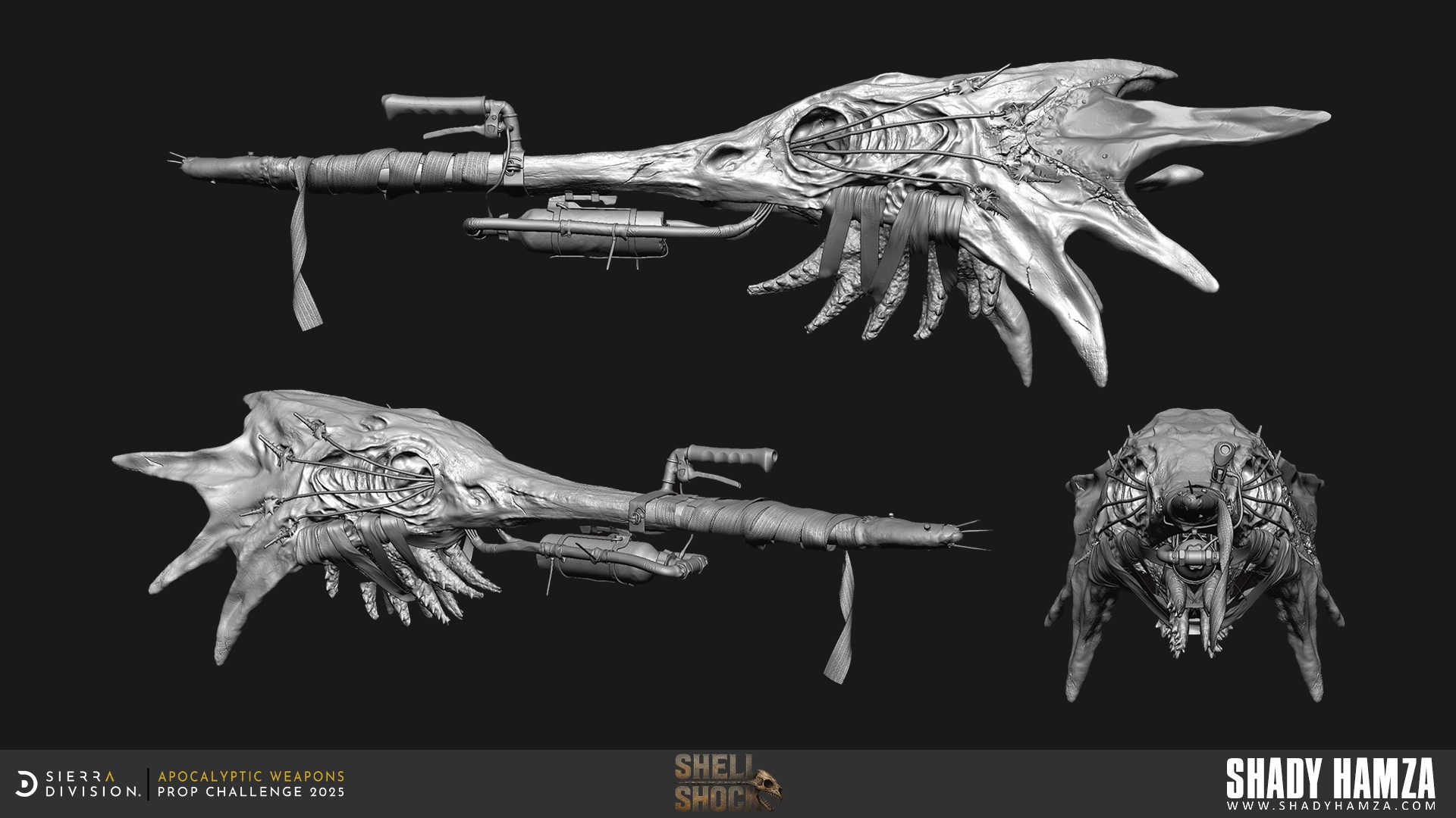 1ST PLACE - Apocalyptic Weapons: ShellShock - Shady Hamza - Sierra Division