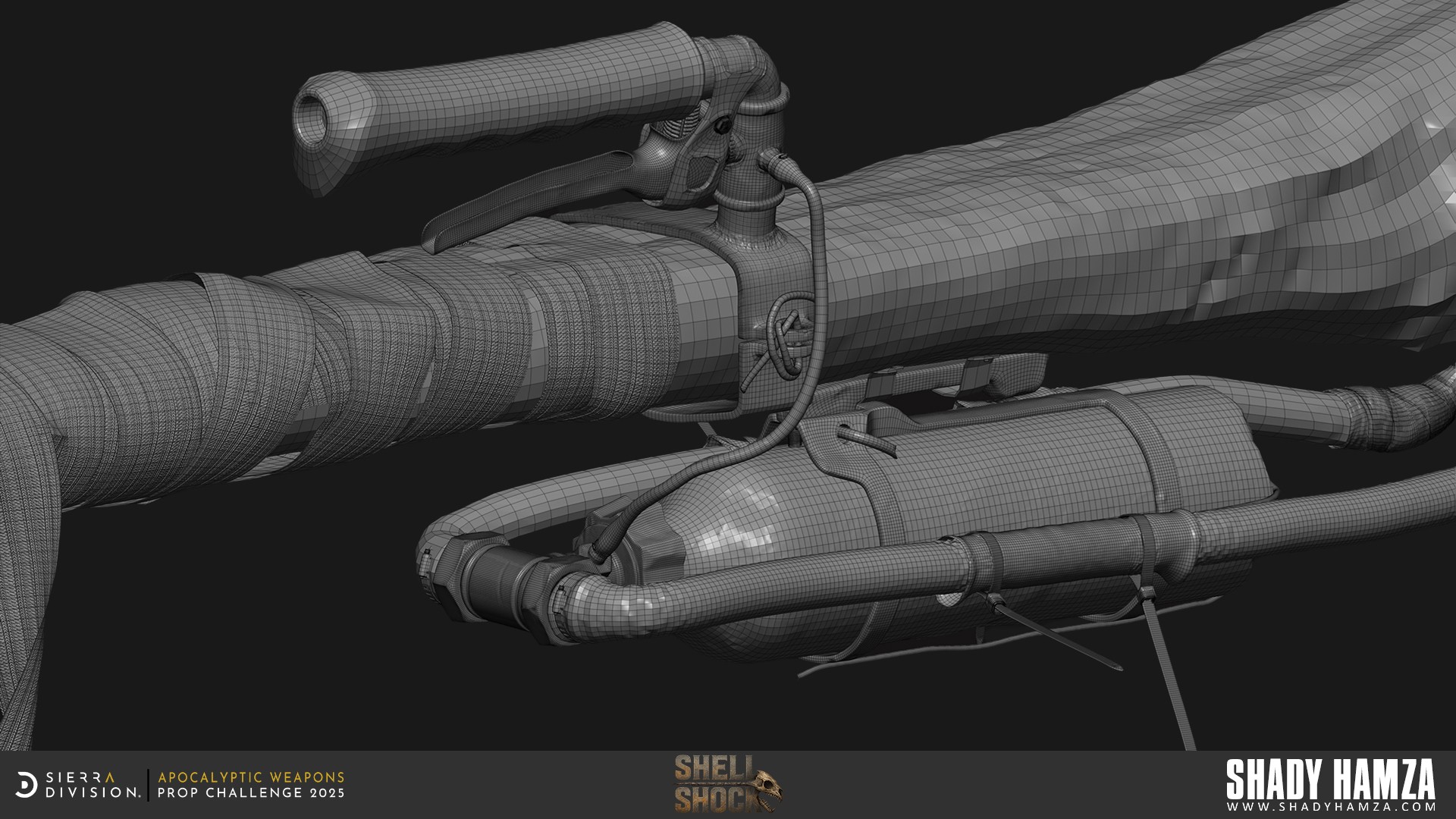 1ST PLACE - Apocalyptic Weapons: ShellShock - Shady Hamza - 3D Art ...