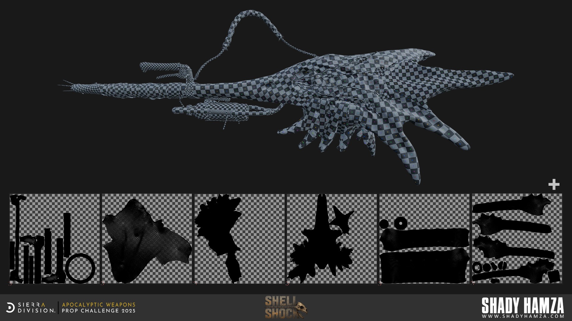 1ST PLACE - Apocalyptic Weapons: ShellShock - Shady Hamza - 3D Art ...