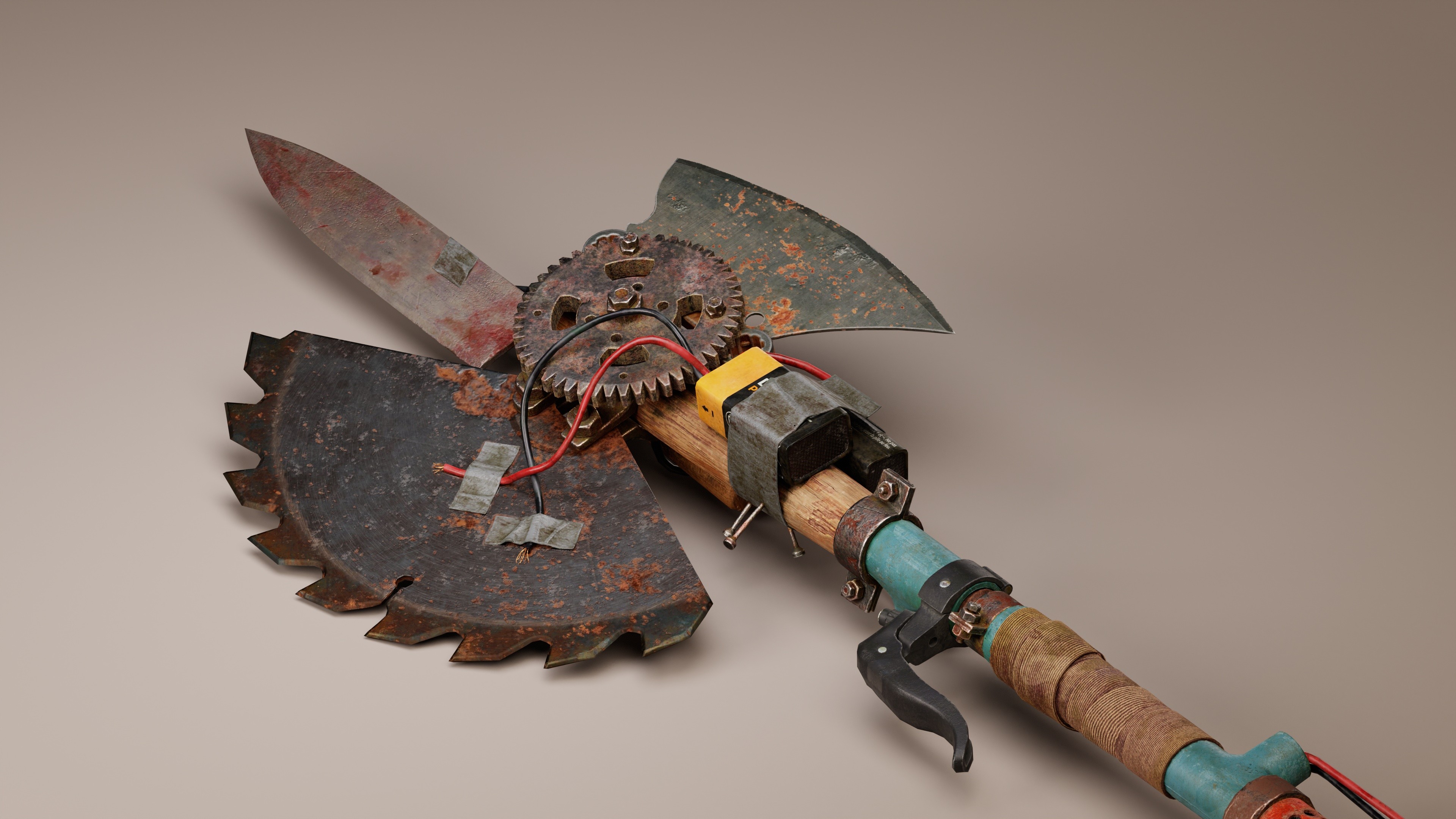 Apocalyptic Weapons Challenge: The "Schock Factor" Halberd - Rafael ...