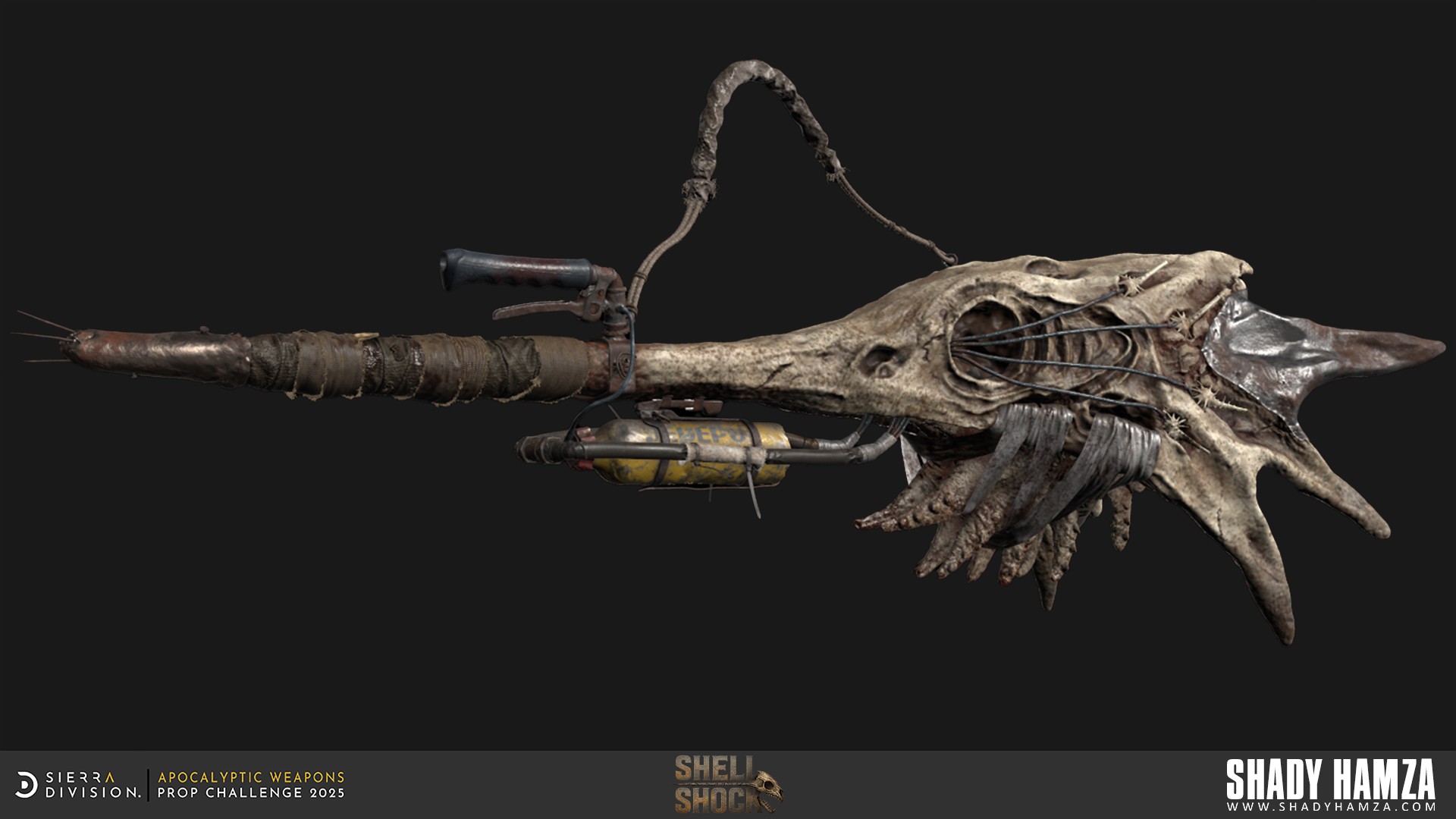 1ST PLACE - Apocalyptic Weapons: ShellShock - Shady Hamza - Sierra Division