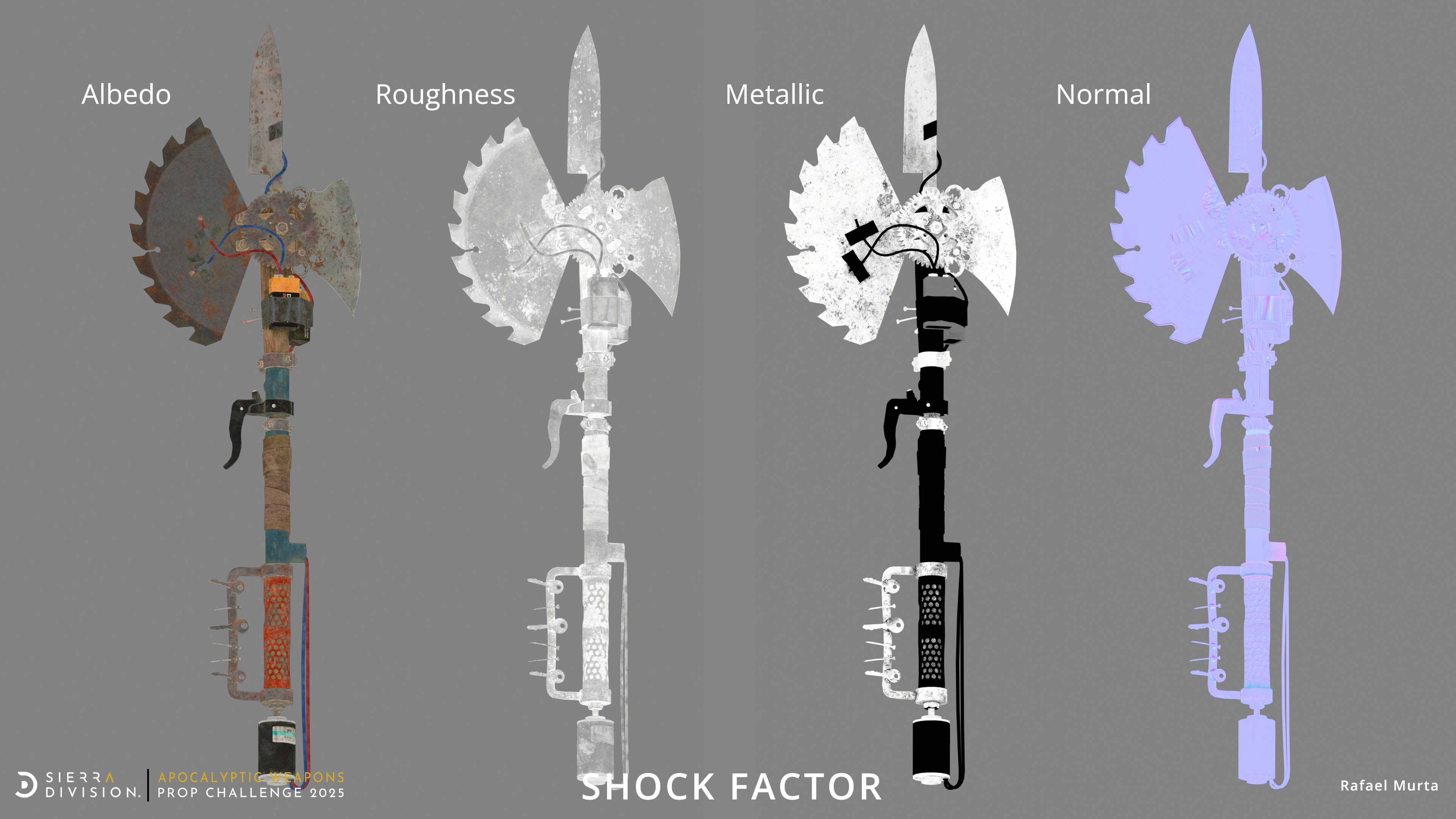 Apocalyptic Weapons Challenge: The "Schock Factor" Halberd - Rafael ...