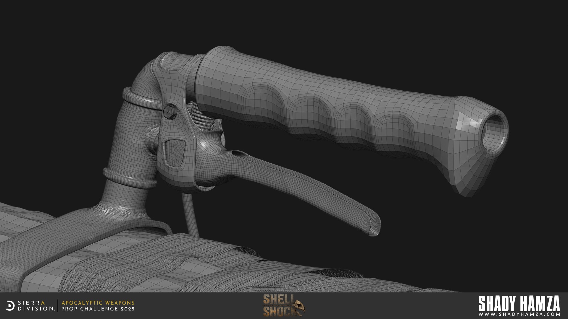 1ST PLACE - Apocalyptic Weapons: ShellShock - Shady Hamza - Sierra Division