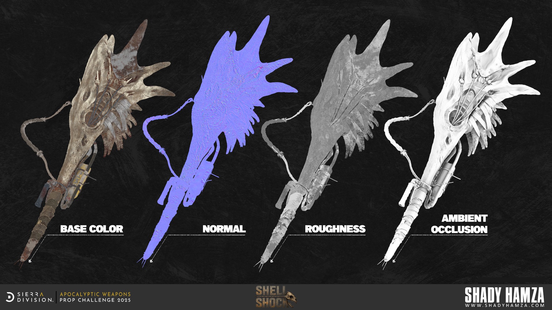 1ST PLACE - Apocalyptic Weapons: ShellShock - Shady Hamza - Sierra Division